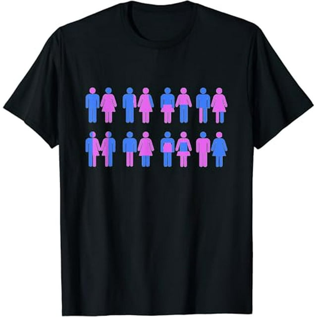 Gender Is Not Binary There Are More Than Two Genders T Shirt - Walmart.com
