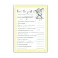 Gender Neutral Baby Shower Game, FIND THE GUEST Baby Shower Game — Pack of 25 — Icebreaker Baby ...