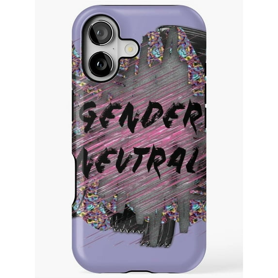 Gender Neutral Minimal Quote Phone Case for iPhone 11 12 13 14 15 16 17 ...