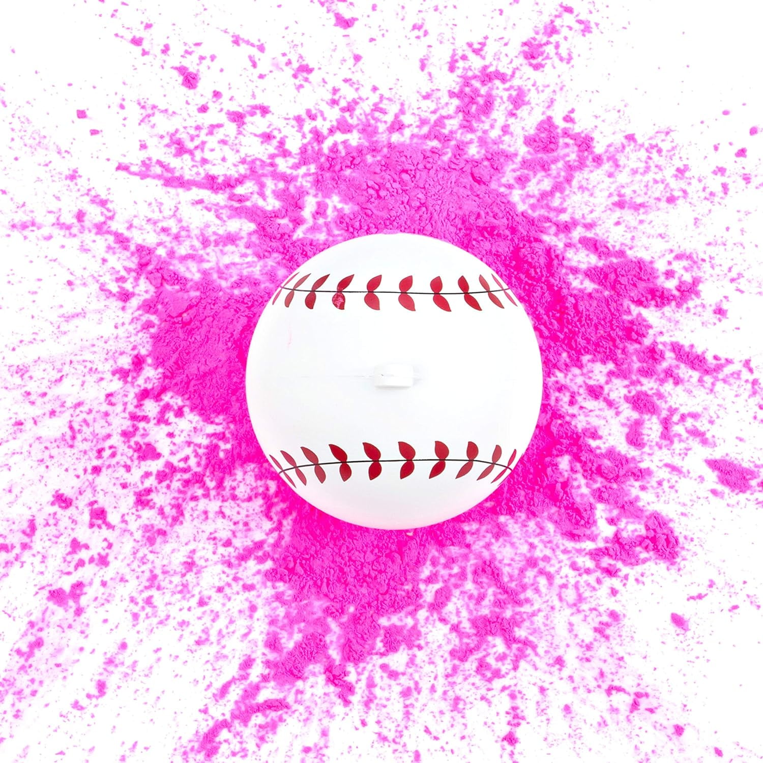 Gender Reveal Baseball | Pink Exploding Powder Baseball | Gender Reveal ...