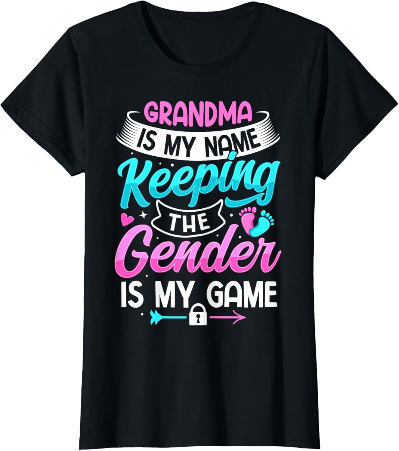 Gender Reveal Design for a Keeper of the Gender Grandma T-Shirt ...