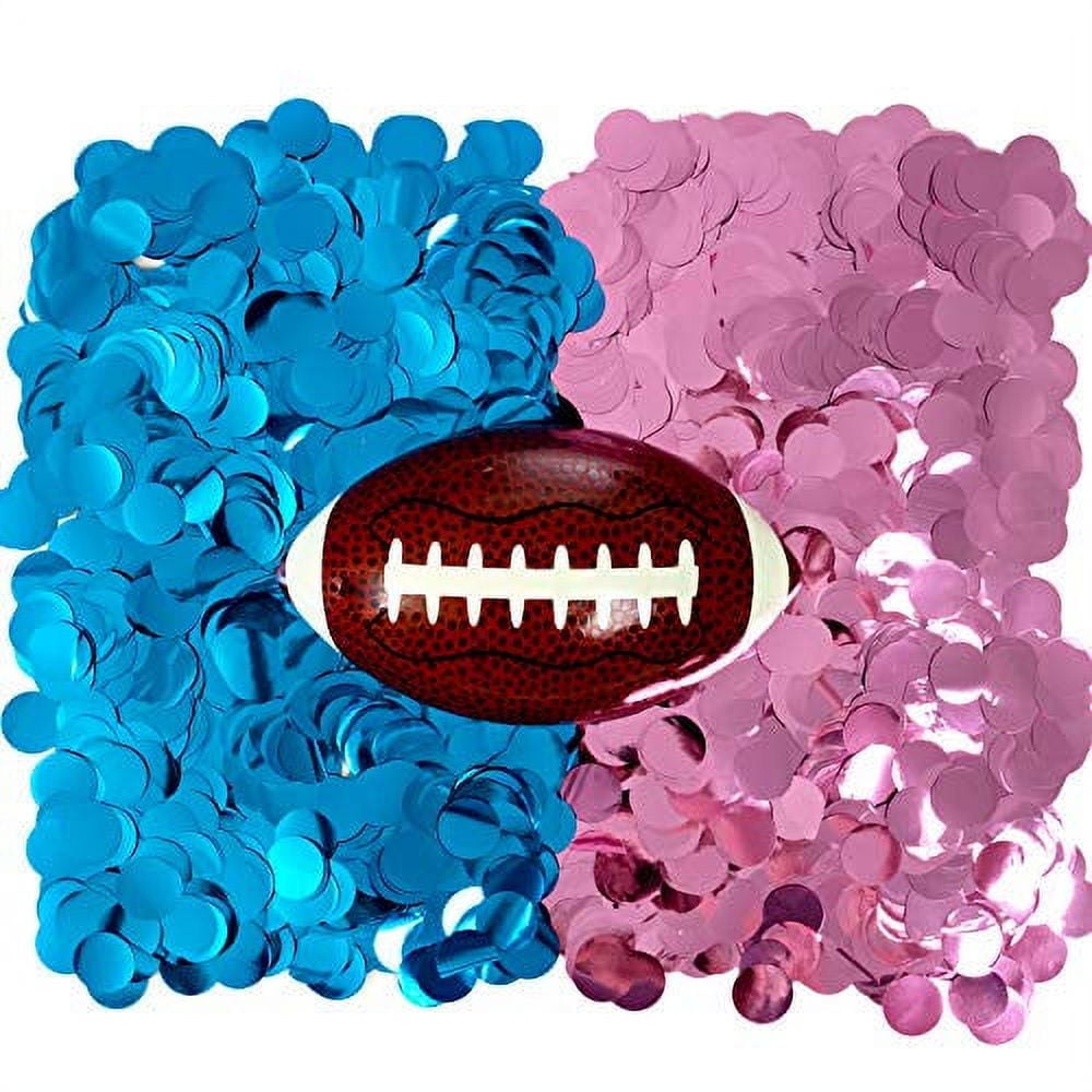 Gender Reveal Football Gender Reveal Kit Football with Confetti&Powder ...