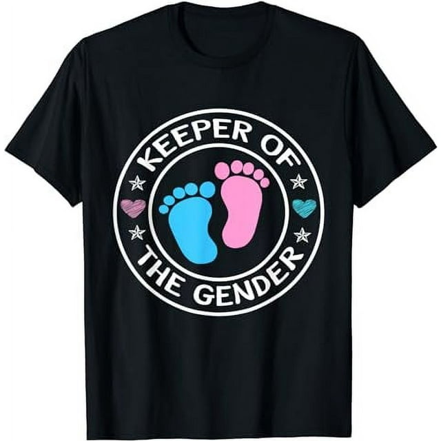 Gender Reveal Keeper of the Gender T Shirt, Gender Reveal T-Shirt ...