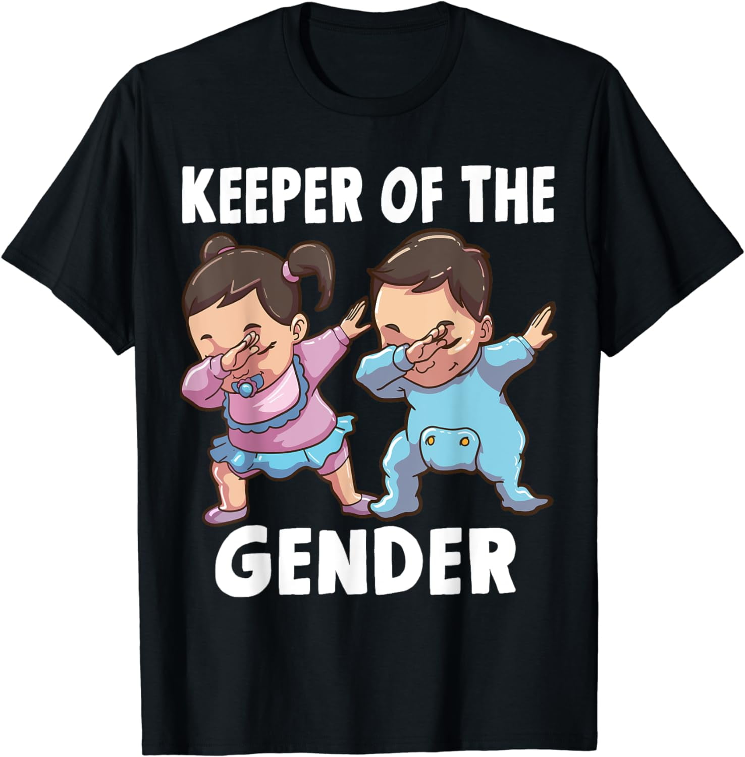 Gender Reveal Party Keeper of the Gender T-Shirt - Walmart.com