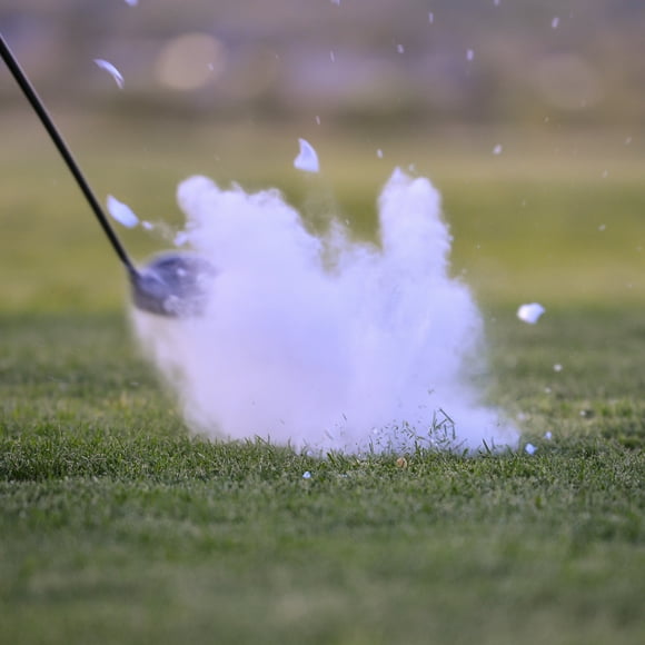 Exploding Golf Ball