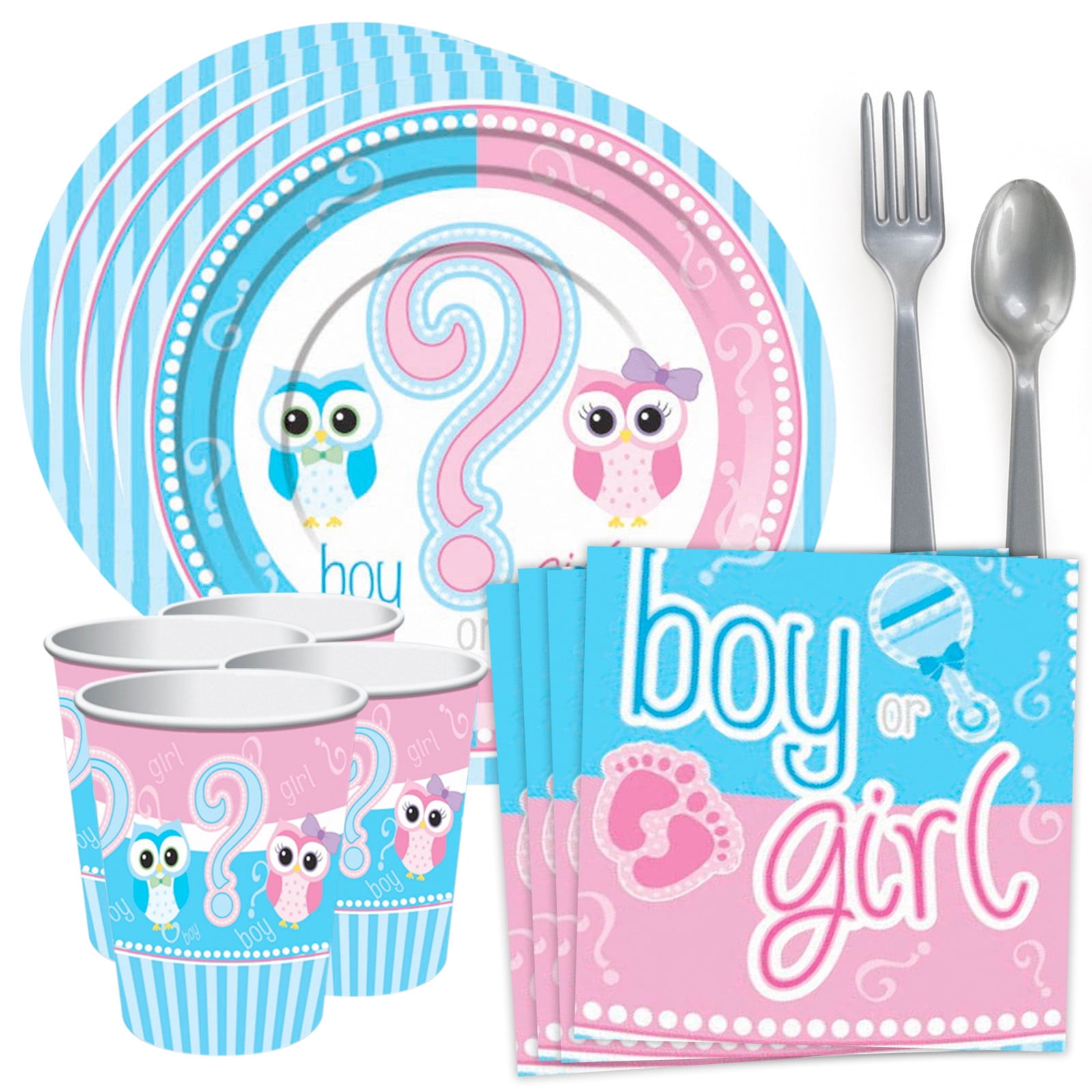 Gender Reveal Snack Pack (8 Guests) - Walmart.com