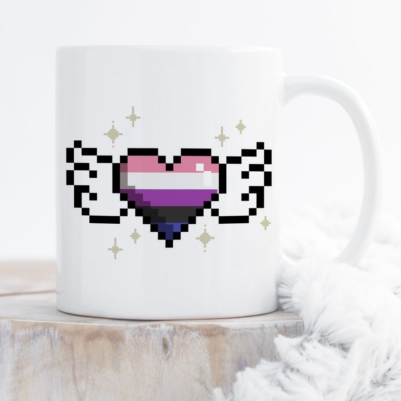 Genderfluid Pride Coffee Mug, Gender Fluid Pride Flag Gift, LGBT Gift ...