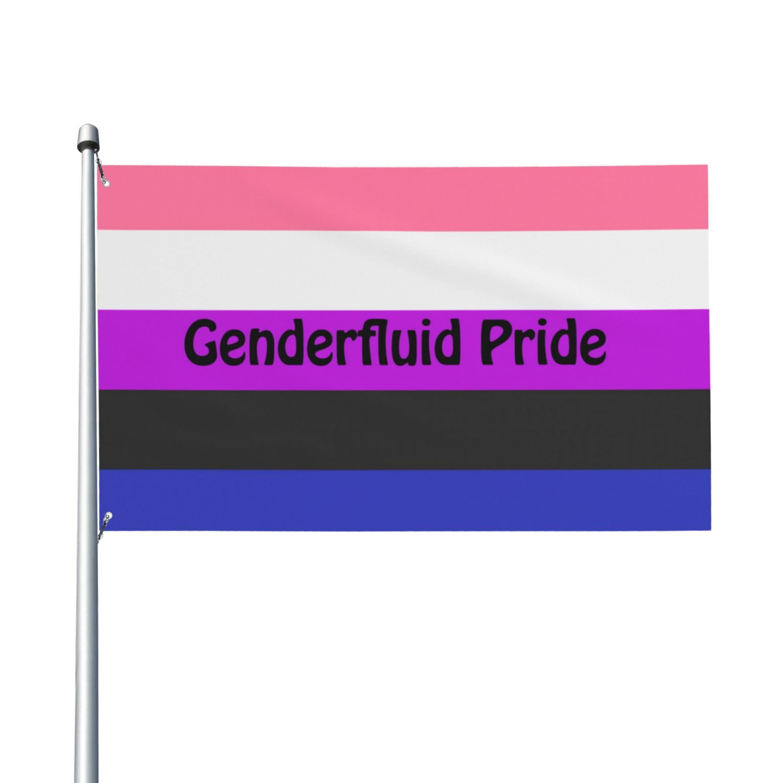 Genderfluid Pride Flag Garden Flag Welcome Flag Courtyard Party Slogan