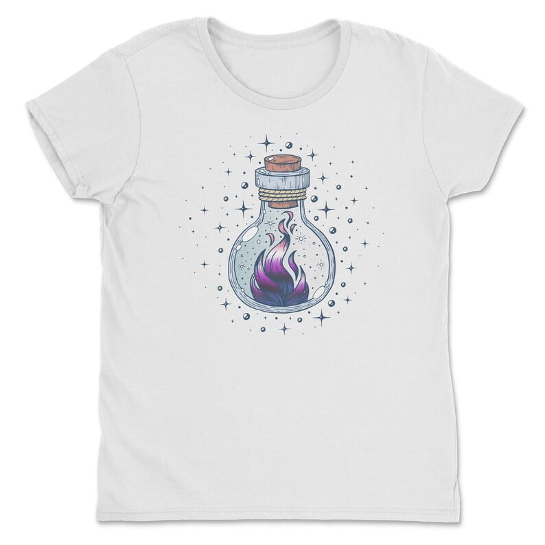 Genderfluid Pride Shirt, Gender Fluid Flag Tee, LGBTQ+ Occult Witchcore ...