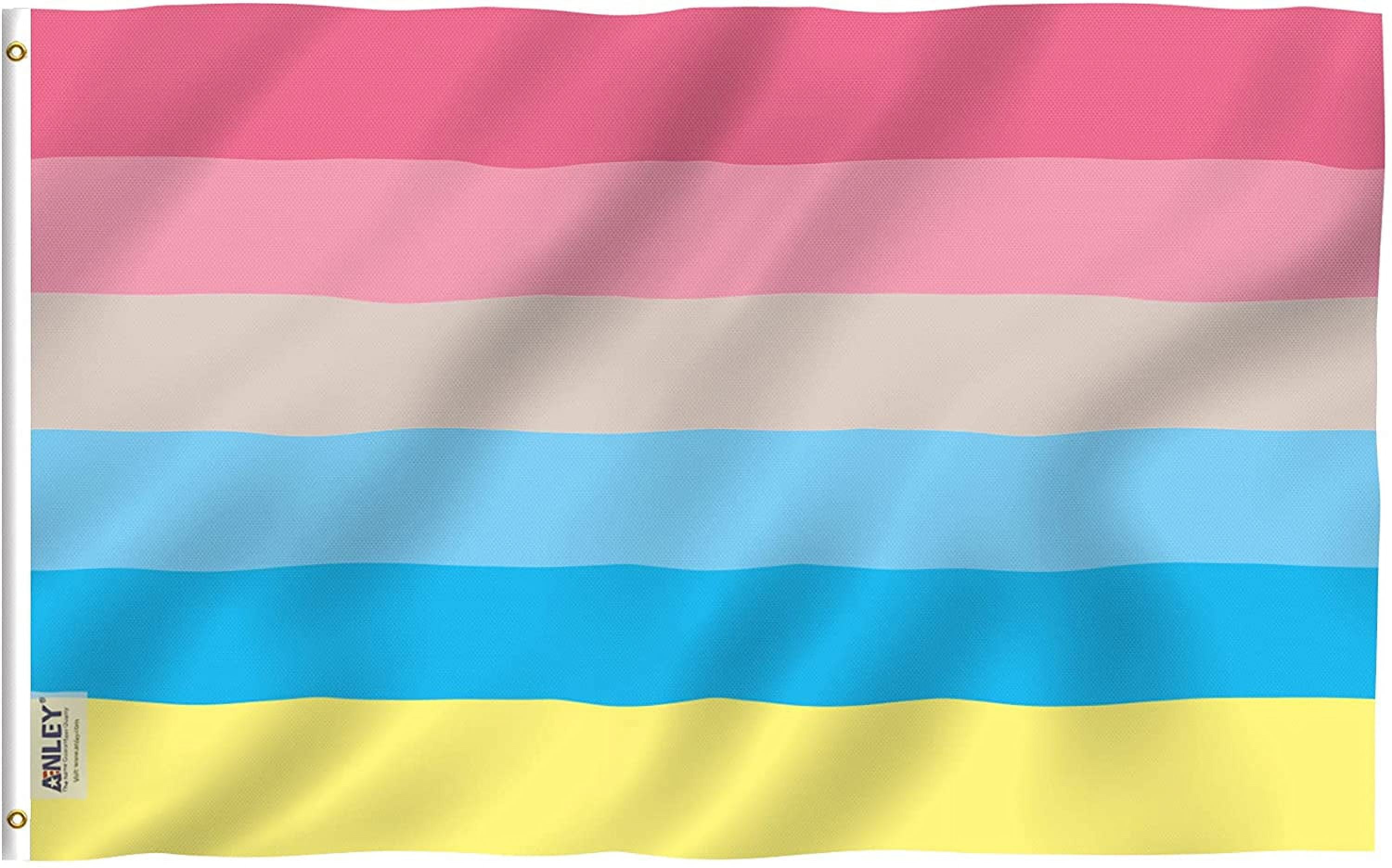 Genderflux Pride Flag - Vivid Color and Fade proof - Genderflux ...