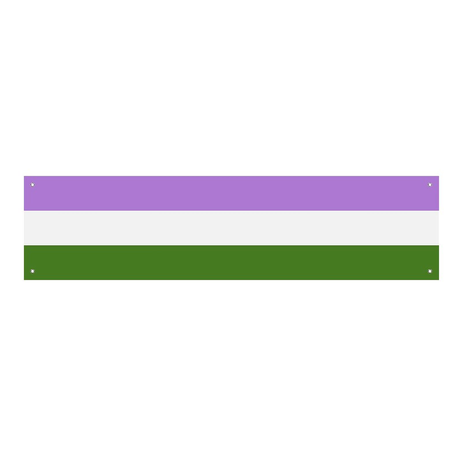 Genderqueer Pride Flag Banners Flag Hanging Backdrop Sign Wall ...