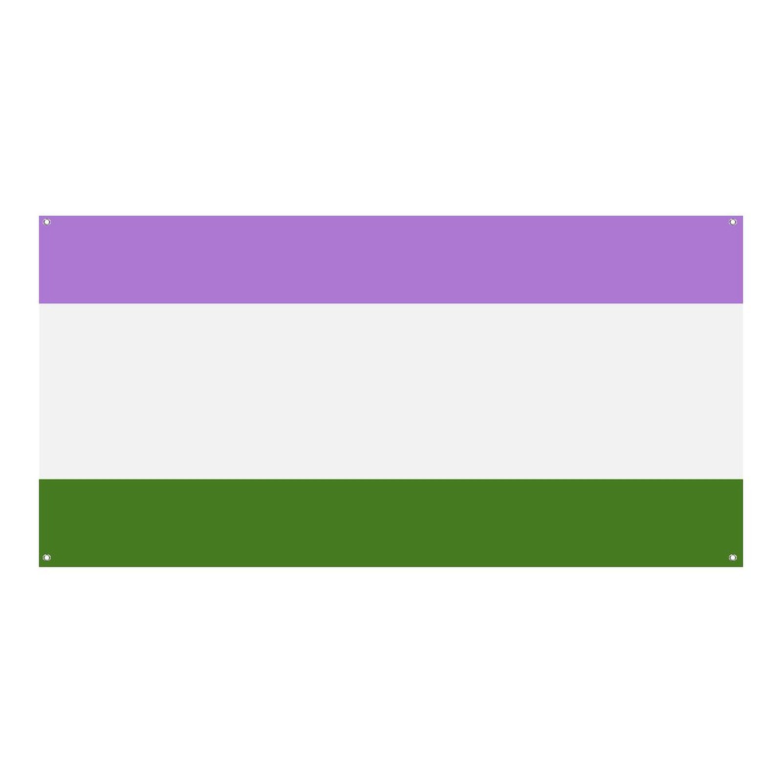 Genderqueer Pride Flag Banners Flag Hanging Backdrop Sign Wall ...