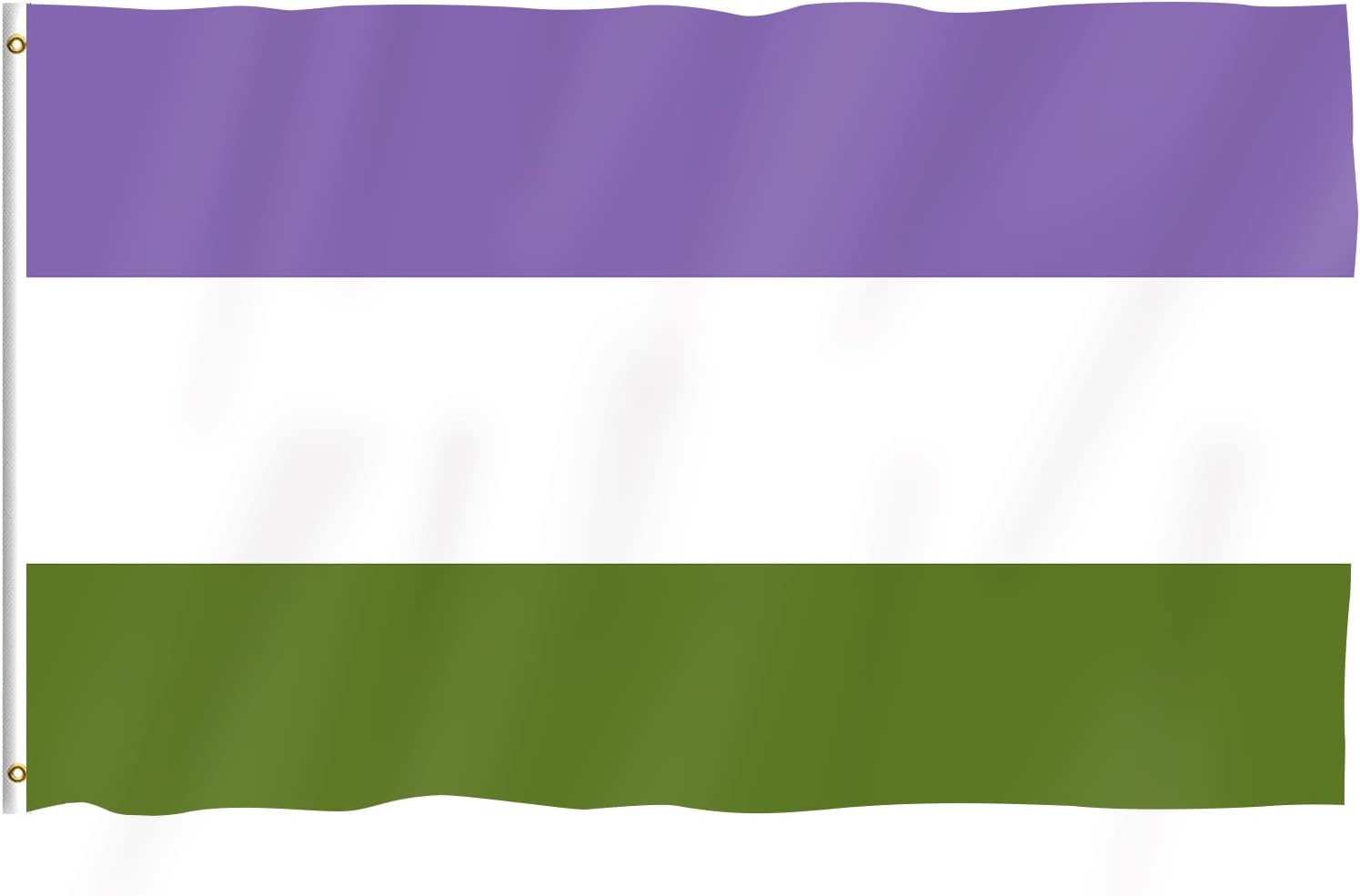 Genderqueer Pride Flag Outdoor Indoor Rainbow Flag - Walmart.com