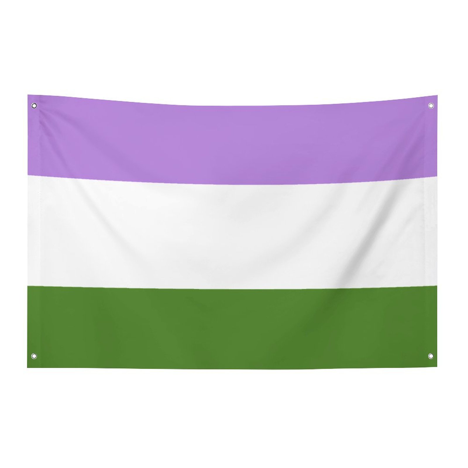 Genderqueer Pride Flag Tapestry Banner Backdrop Flag Background ...