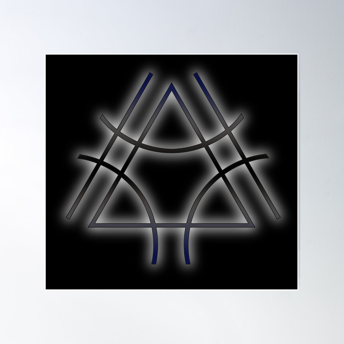 Gendervoid "Brave" Pride Sigil Poster Wall Art, Modern Wall Decor For ...