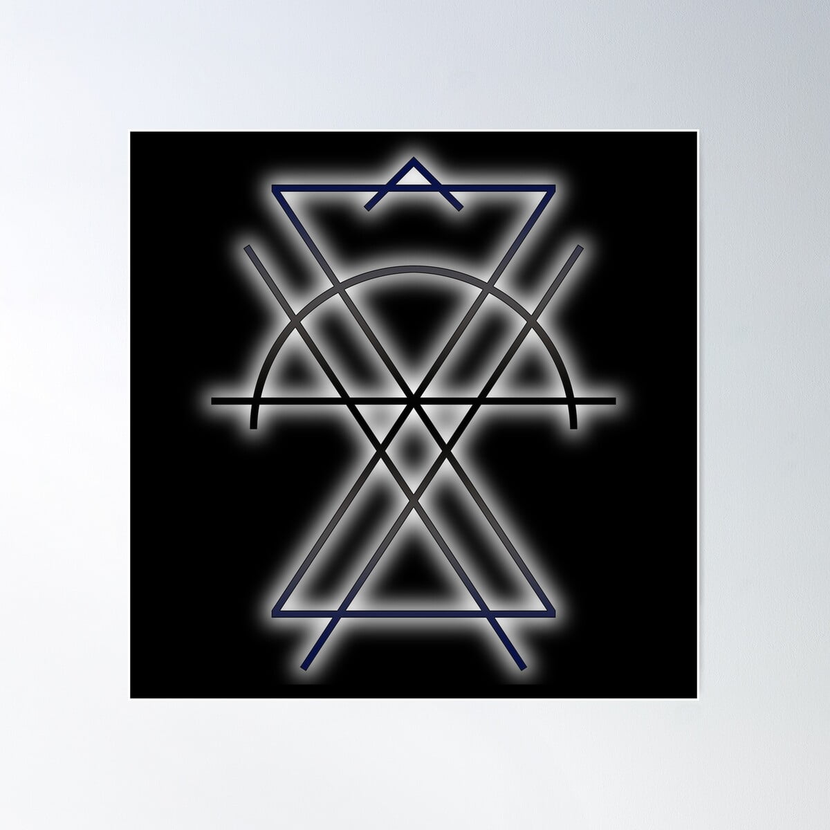 Gendervoid "Healing" Pride Sigil Poster Wall Art, Modern Wall Decor For ...