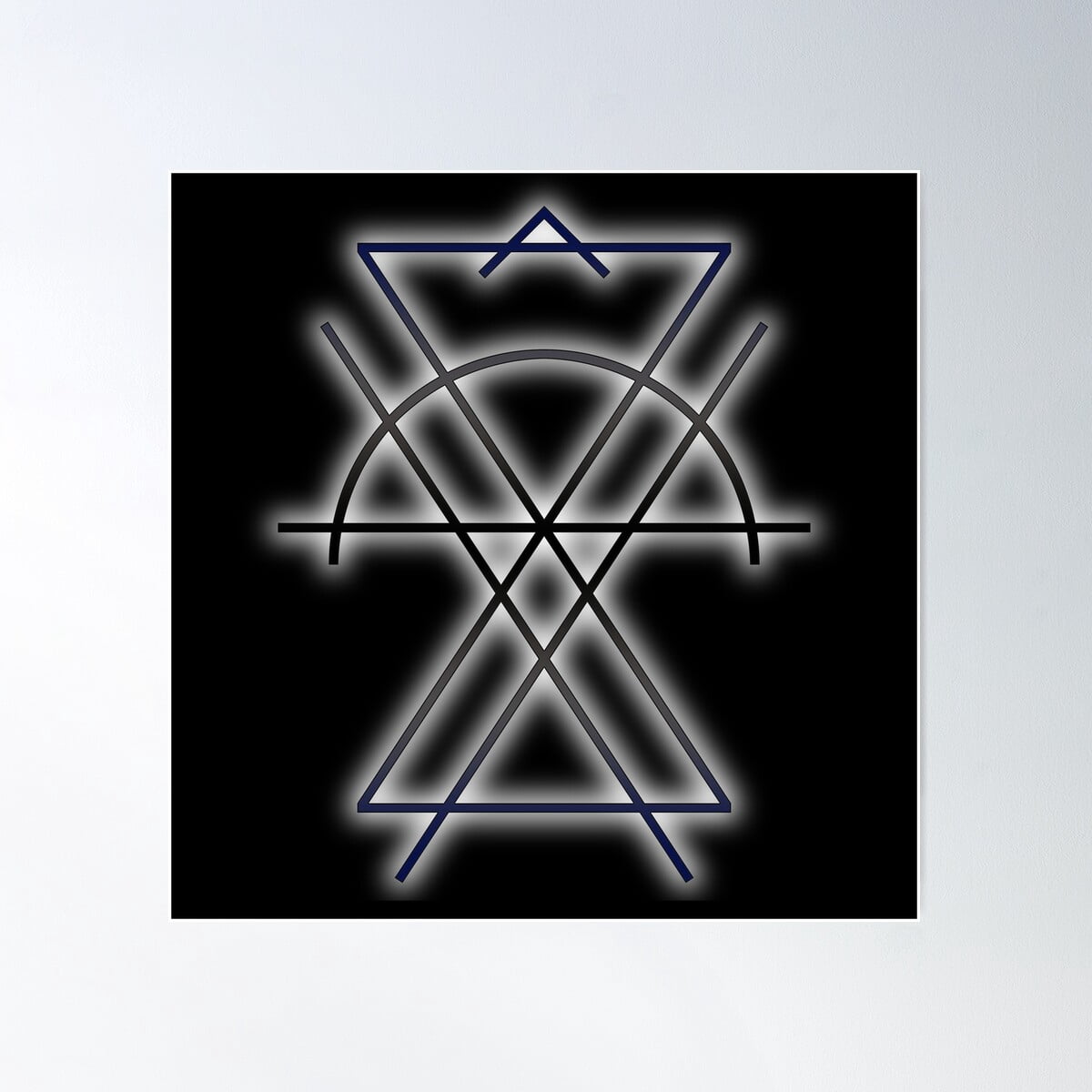 Gendervoid "Healing" Pride Sigil Poster Wall Art, Modern Wall Decor For ...