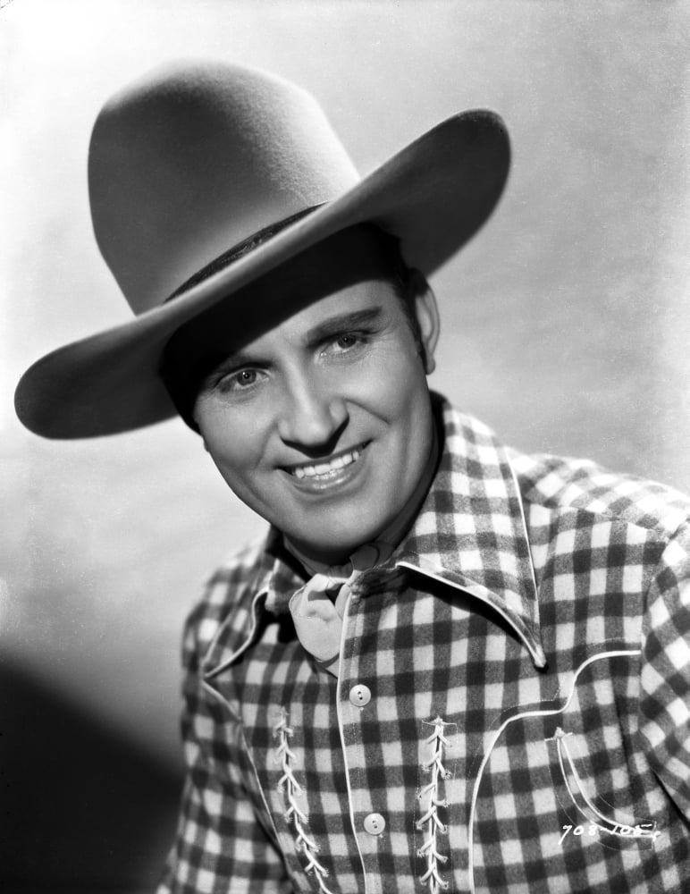Gene Autry smiling in Western Outfit Photo Print (24 x 30) - Walmart.com