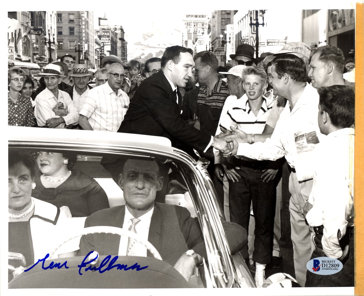 Gene Fullmer Autographed 8x10 Photo Beckett BAS #D12809 - Walmart.com