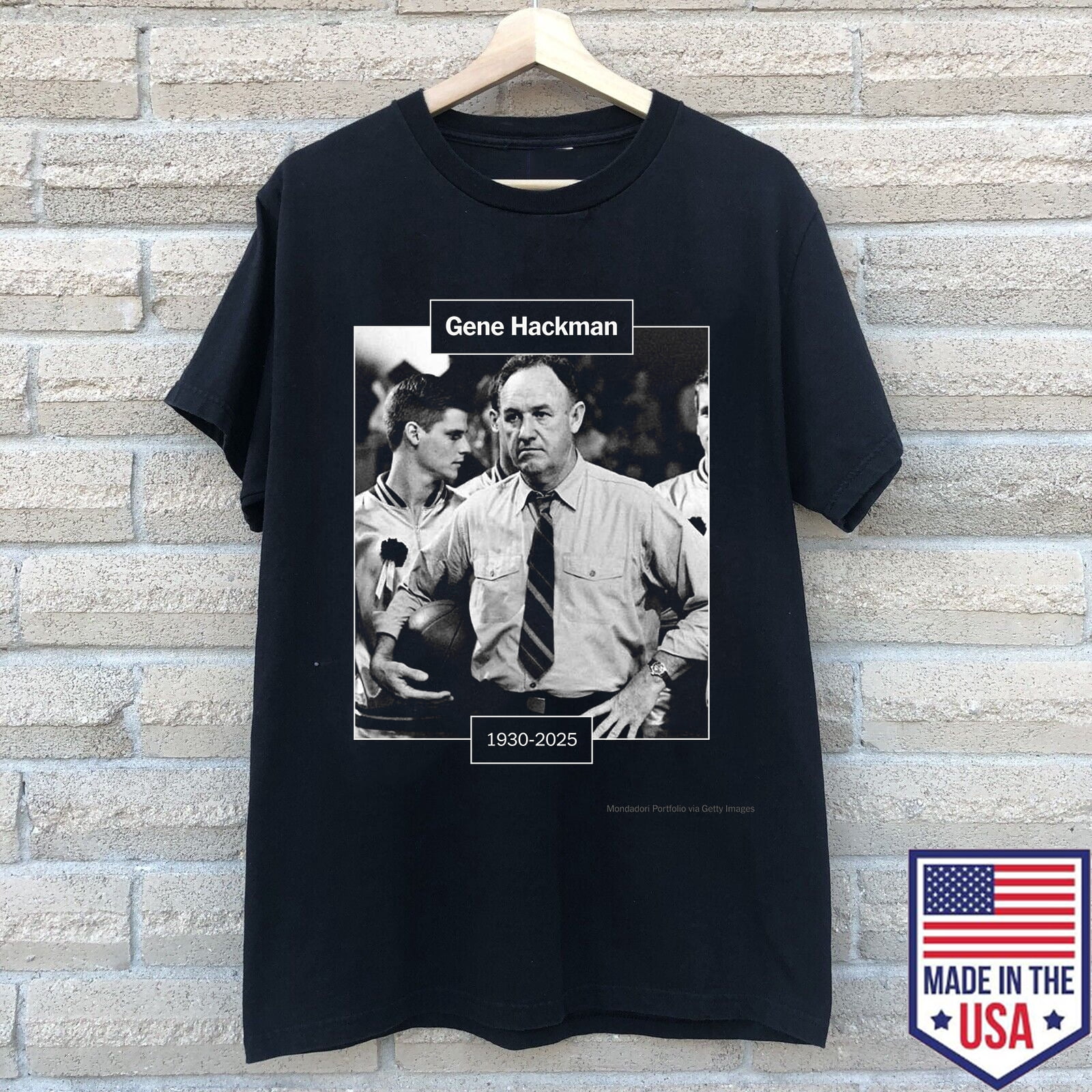 Gene Hackman Remembering 95 Years Old T Shirt Full Size S-5XL - Walmart.com
