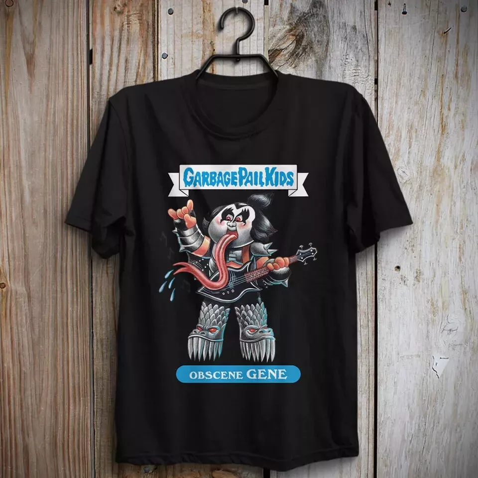 Gene Simmons Garbage Pail Kids T-shirt The Demon Kiss Paul Stanley Ace ...
