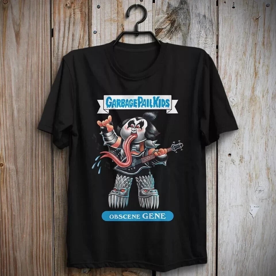 Gene Simmons Garbage Pail Kids T-shirt The Demon Kiss Paul Stanley Ace ...