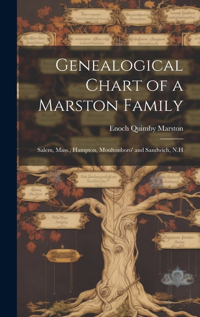 Genealogical Chart of a Marston Family; Salem, Mass., Hampton ...