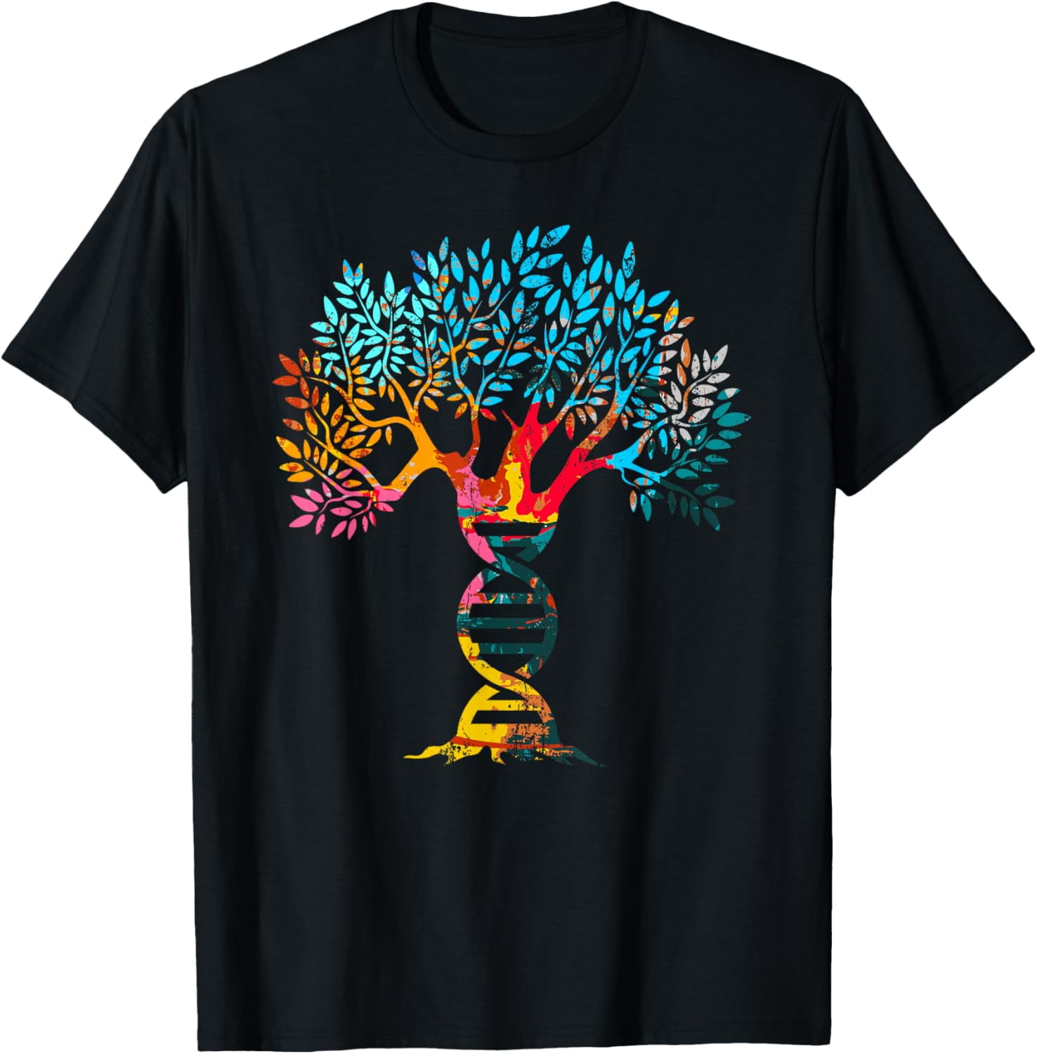 Genealogist Family DNA Lineage Researcher Genealogy Tree T-Shirt ...