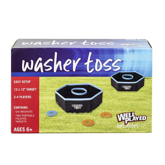 Gener8 Multi-Color Washer Target Toss Game, 8 Pieces - Ages 6 Years and ...