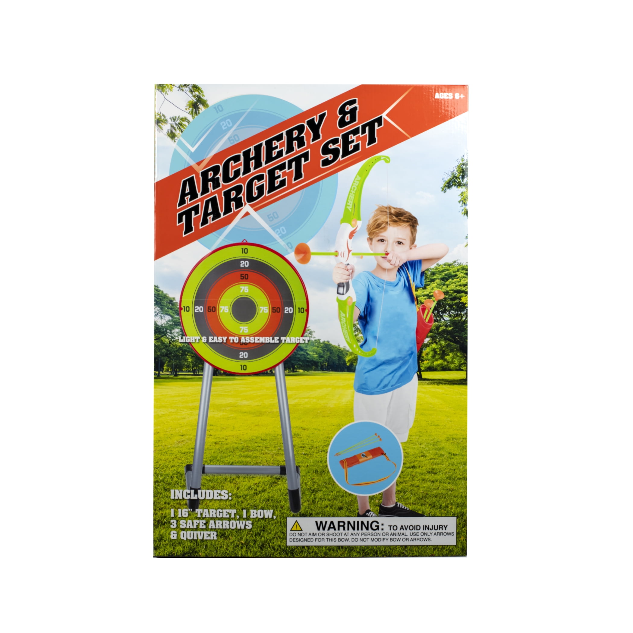 Gener8 Target Set Bow and Arrow (7 Pieces) - Walmart.com