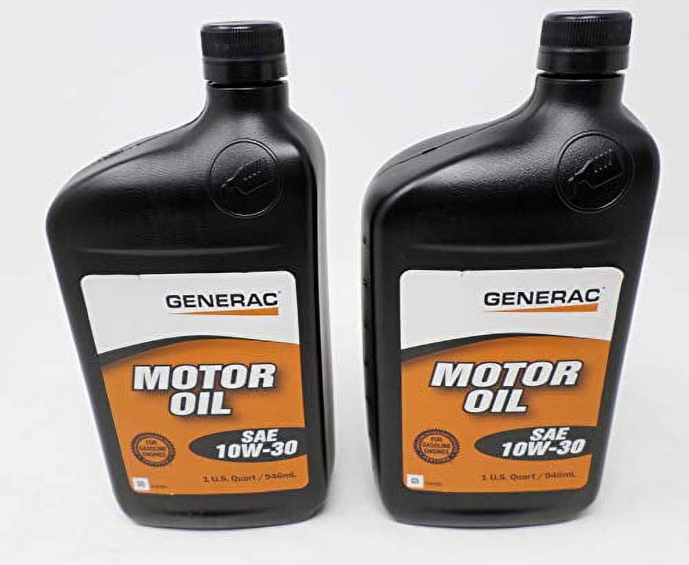 Generac 0J5139 SAE 10W-30 4-Cycle Engine Oil Quart (Pack of 2 ...