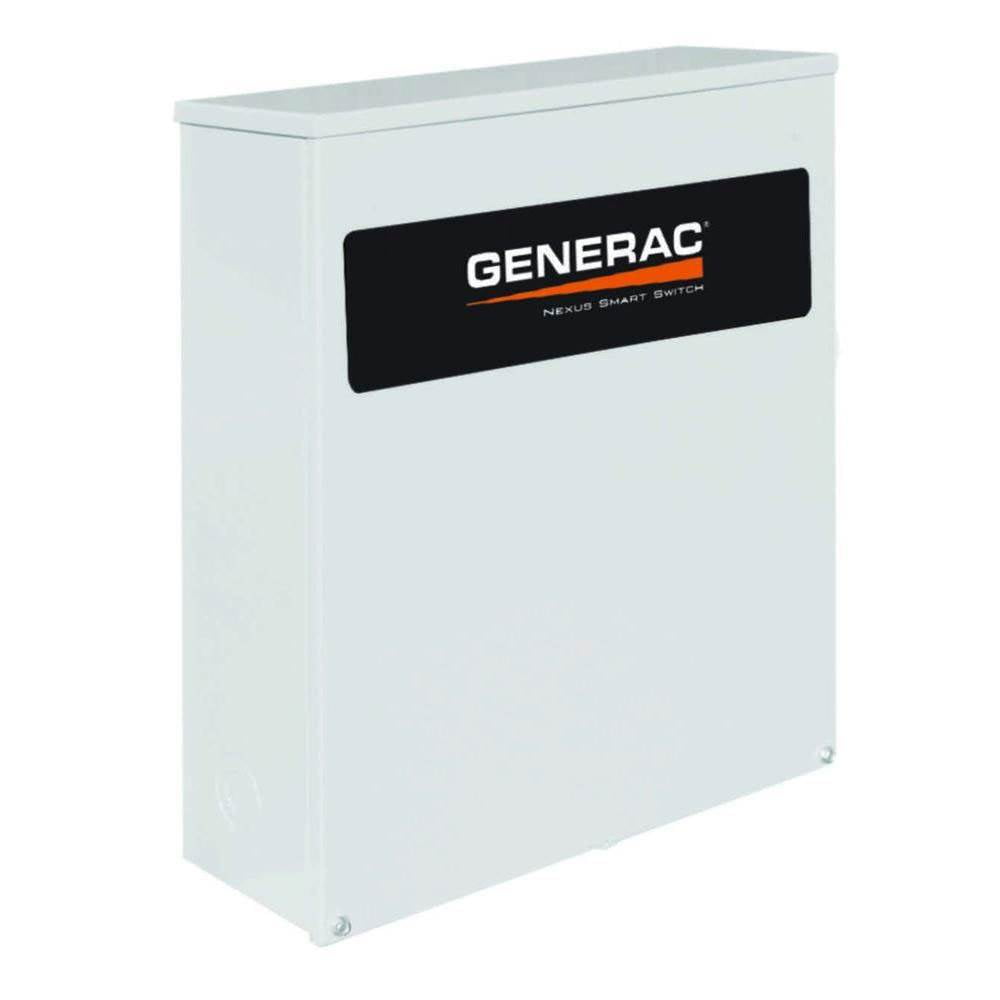 Generac 100 Amp Single Phase Automatic Smart Transfer Switch w/ Power ...
