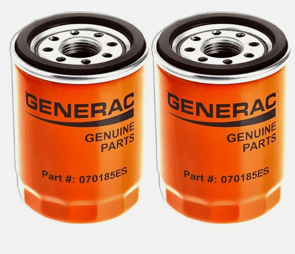 Generac Oil Filter, 2 Pack, 90mm High Capacity for Air-Cooled and ...