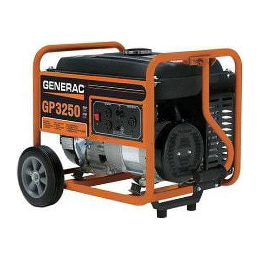 Generac 5982 - 3250-Watt Gasoline Powered Portable Generator, 49/CSA ...