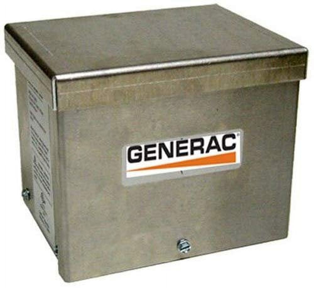 Generac 6343 30-Amp 125/250V Raintight Aluminum Power Inlet Box ...