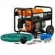 Generac 6822- 5 HP 2 in. Gas Powered Semi-Trash Water Pump w/ Hose Kit ...