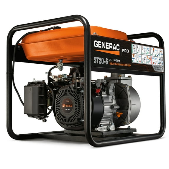 Generac 6919 - 2" Semi-Trash Water Pump - Walmart.com