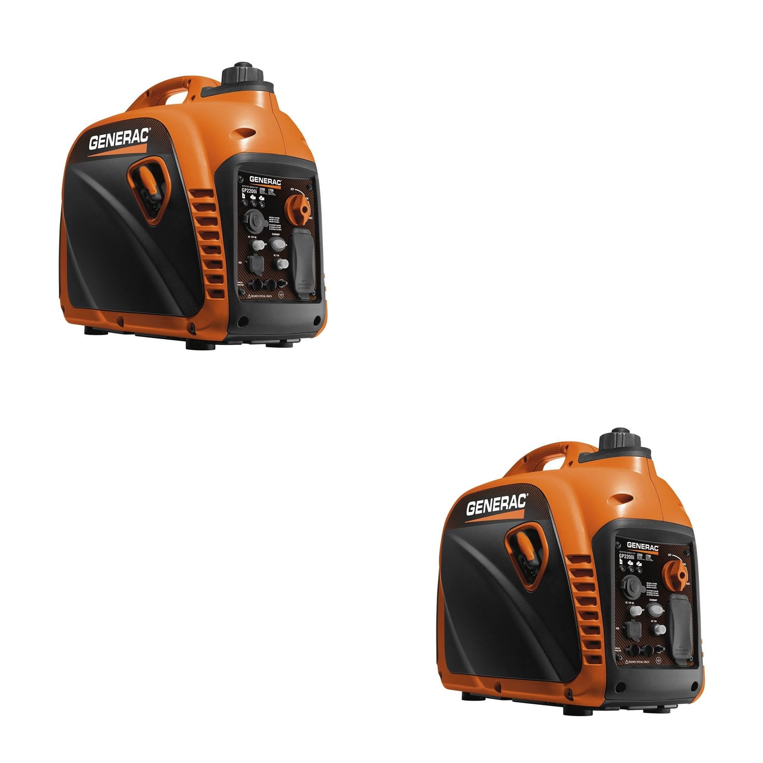 Generac 7117 2200 Watt Portable Inverter Generator CSA & CARB Compliant ...