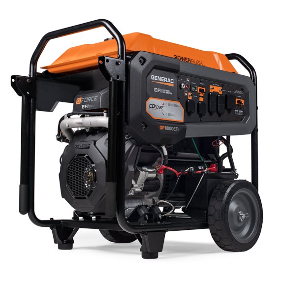Generac 8917 GP18000E 18000 Watt Electric Start Gas Powered Portable ...