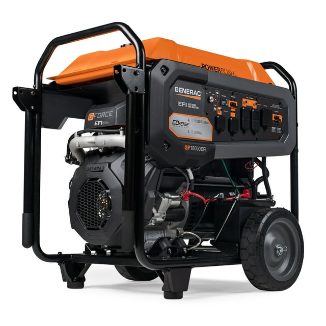 Generac 8917 GP18000E 18000 Watt Electric Start Gas Powered Portable ...