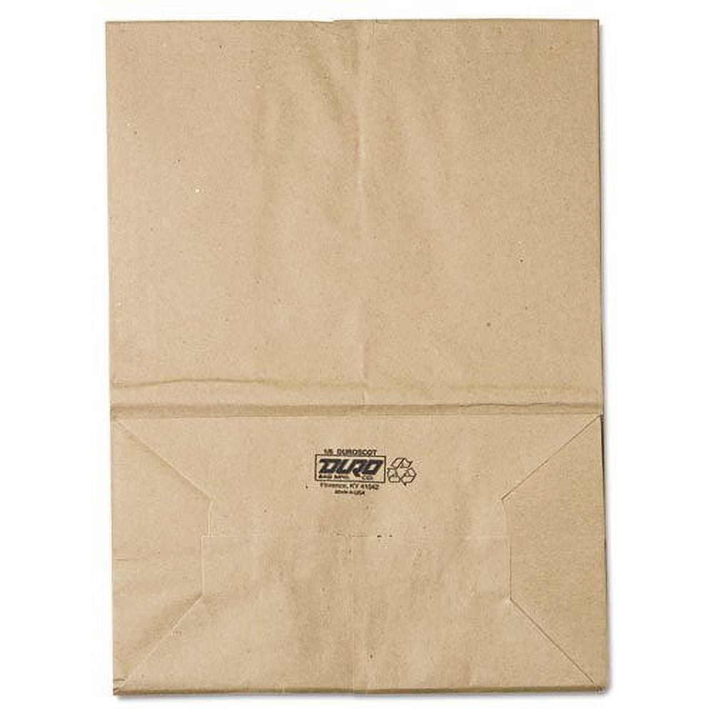 General 1/6 57# Paper Bag, 57-Pound Base Weight, Kraft, 12 x 7 x 17 ...