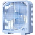 General 10" Tabletop Box Fan for Bedroom, 2 Speeds, Quiet Table Fans ...