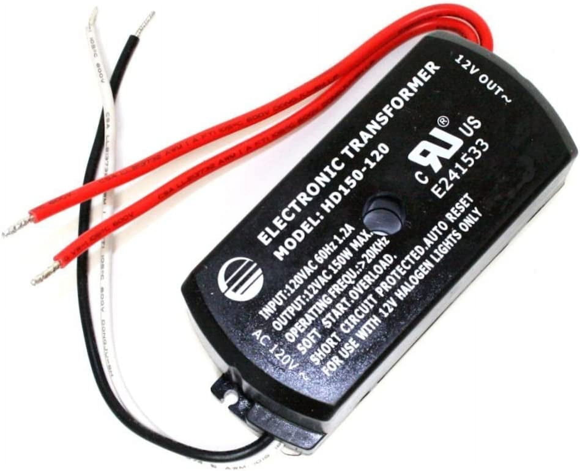 General 10150 - 12V/150W ELECTRONIC TRANSFORMER Model BSET150 Low ...