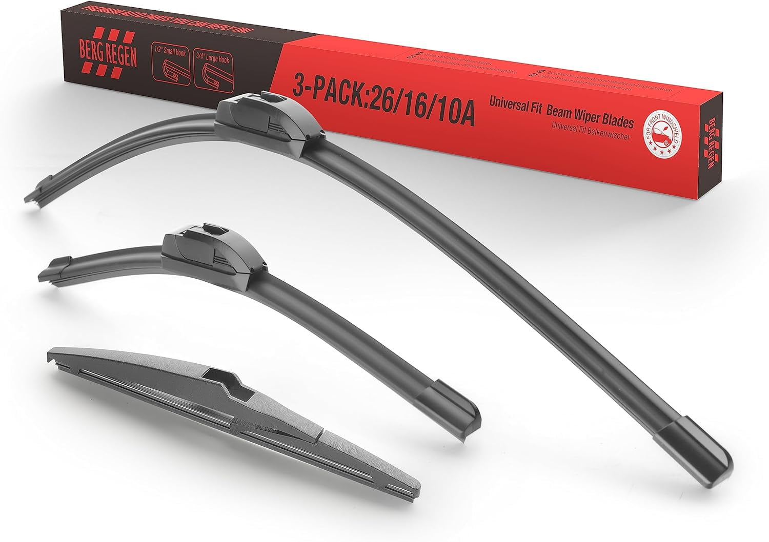 General 26"+16" Windshield Wiper Blades with 10" Rear Automotive ...