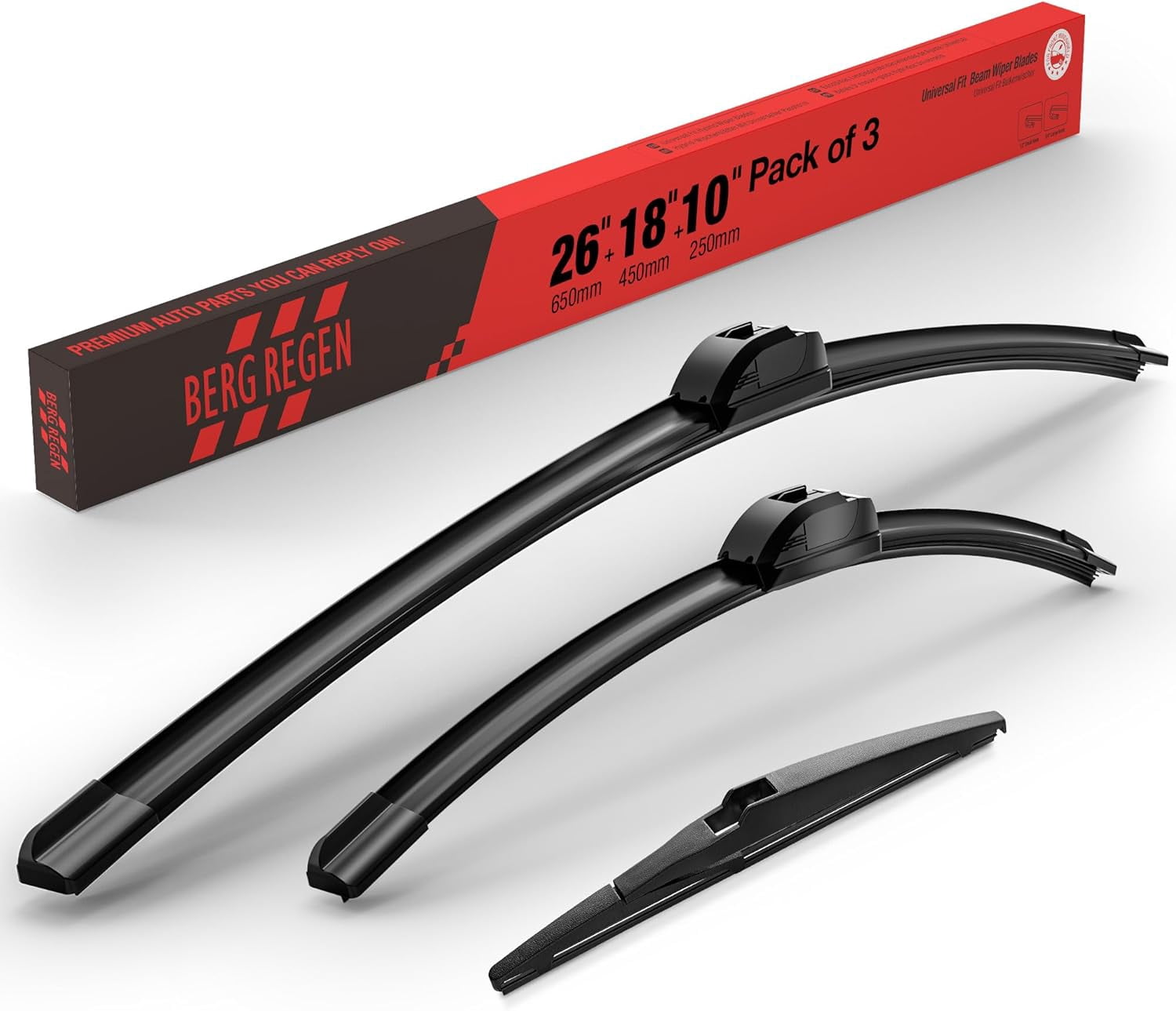 General 26"+18" Windshield Wiper Blades with 10" Rear Automotive ...