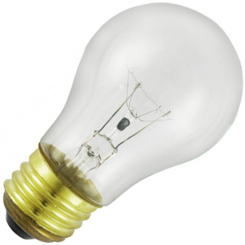 General 32285 - PFA-40A15/CL 130V Teflon safety coated A15 Light Bulb ...