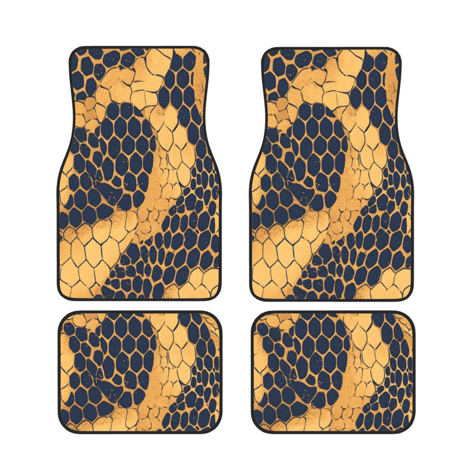 General 4pc Car Floor Mat Rubber Anti-Skid Waterproof To Keep The Car ...