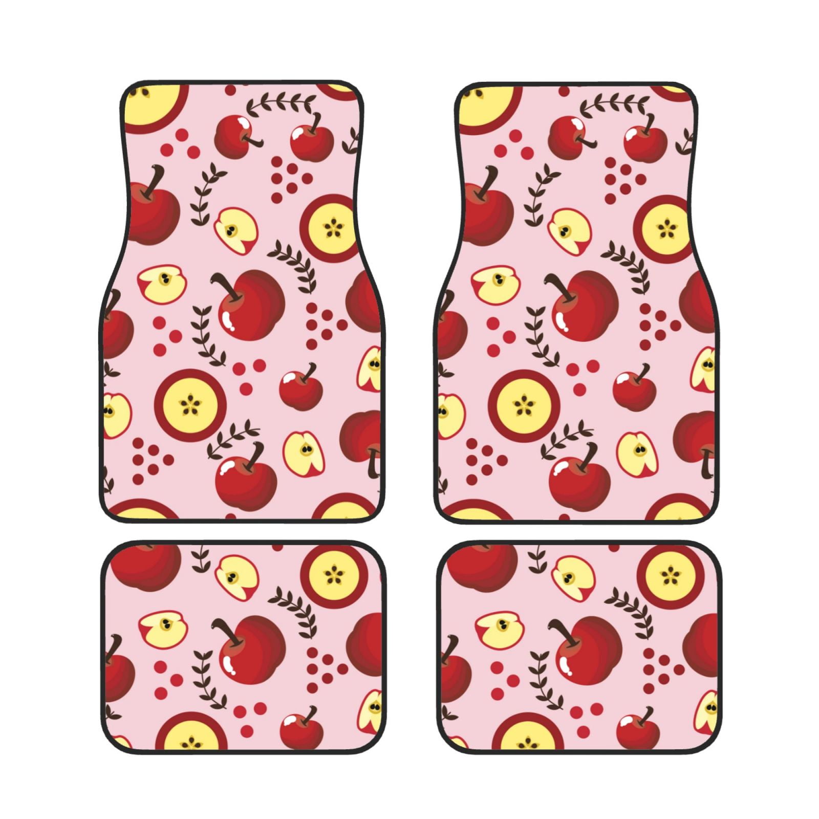 General 4pc Car Floor Mat Rubber Anti-Slip Waterproof Easy To Clean Car ...
