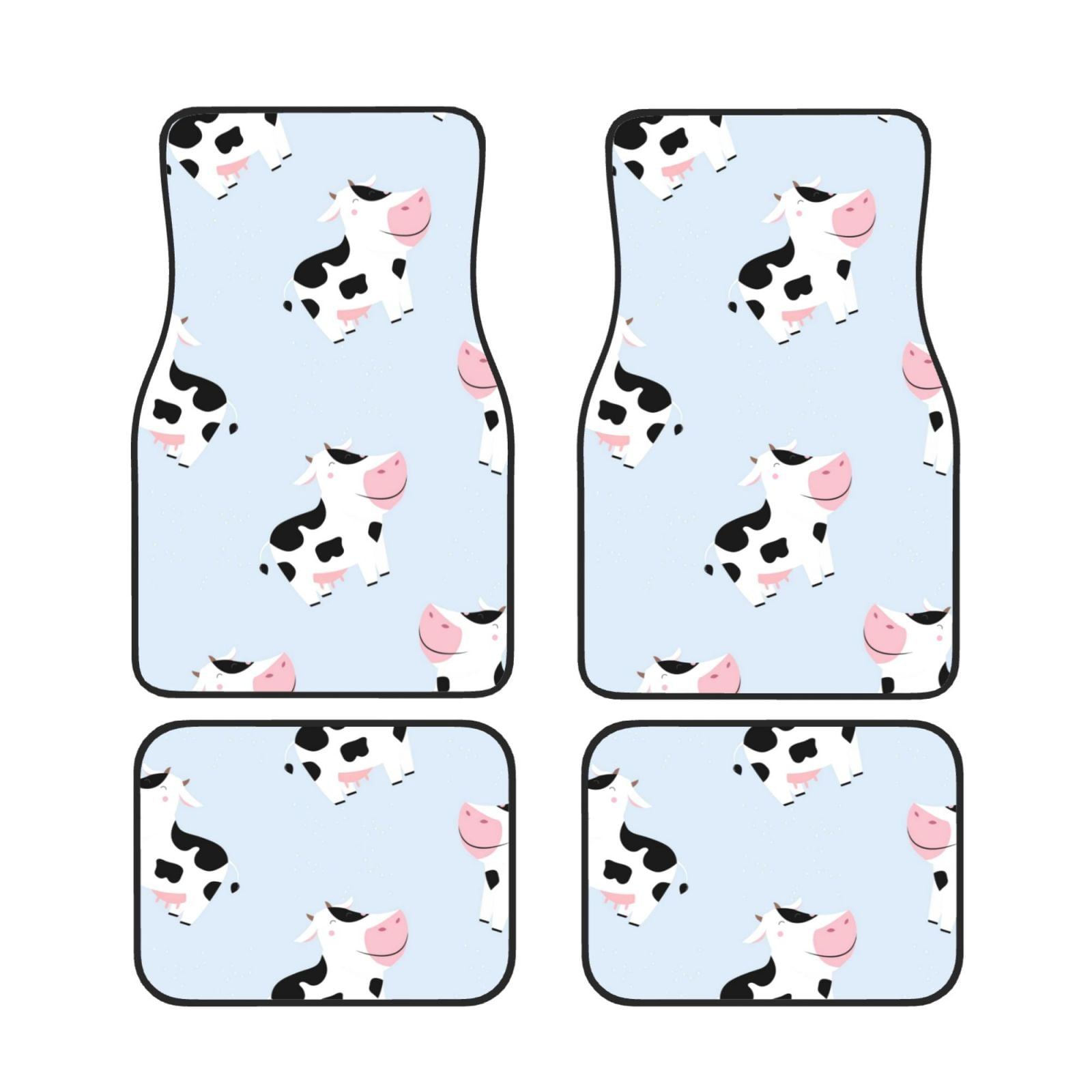 General 4pc Car Floor Mat Rubber Anti-Slip Waterproof Easy To Clean Car ...