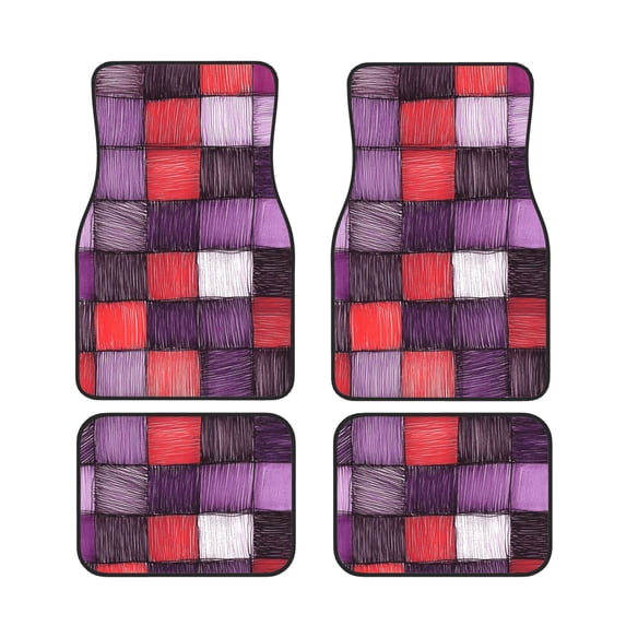General 4pc Car Floor Mat Water Resistant Dust Resistant Slip Elastic ...